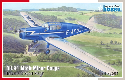 Special Hobby 72504 de Havilland DH.94 Moth Minor Coupé "Travel and Sport Plane"