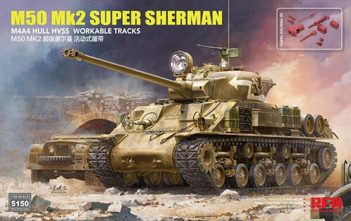 NEW! Rye Field Model RM-5150 M50 Mk.2 Super Sherman (M4A4) Standard Version