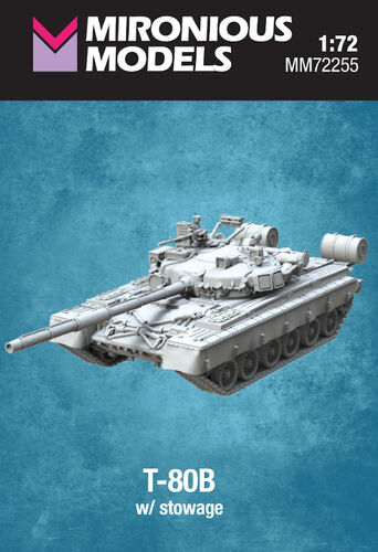 Mironious Models 72255 T-80 B with Stowage