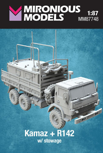 NEW! Mironious Models 87748 Kamaz and R142 with Stowage