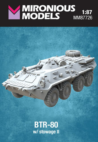 Mironious Models 87726 BTR-80 with Stowage II