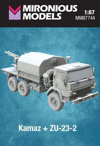 Mironious Models 87744 Kamaz and ZU-23-2