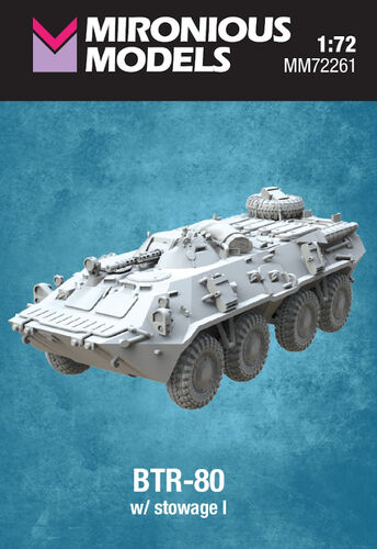 NEW! Mironious Models 72261 BTR-80 with Stowage I