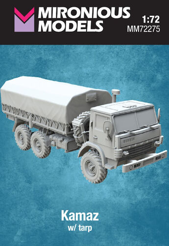 Mironious Models 72275 Kamaz with Tarp