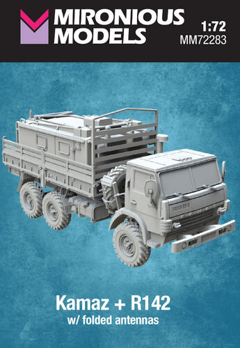 Mironious Models 72283 Kamaz and R142 with Folded Antennas
