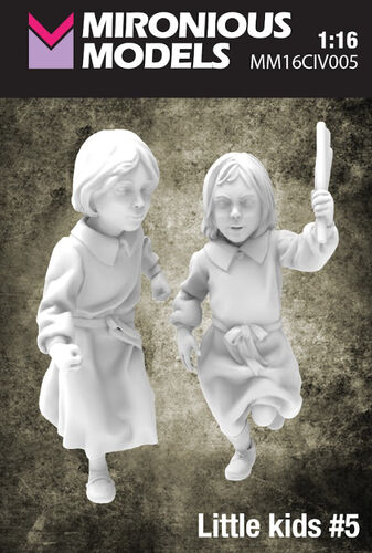 Mironious Models 16CIV005 Little Kids No.5 (2 Figures)