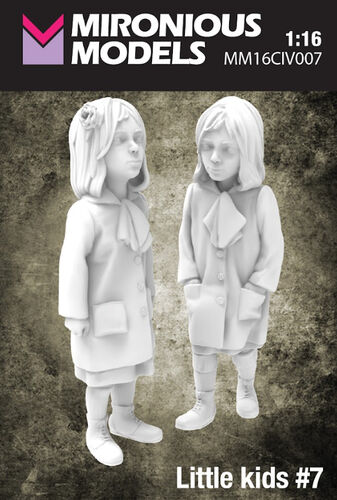 Mironious Models 16CIV007 Little Kids No.7 (2 Figures)