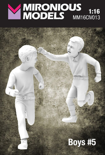 Mironious Models 16CIV013 Boys No.5 (2 Figures)