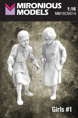Mironious Models 16CIV014 Girls No.1 (2 Figures)