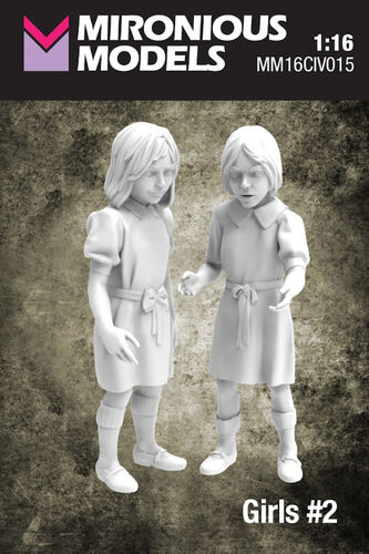 Mironious Models 16CIV015 Girls No.2 (2 Figures)