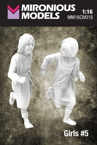 Mironious Models 16CIV018 Girls No.5 (2 Figures)