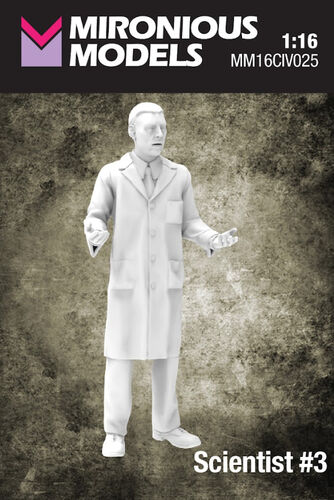 Mironious Models 16CIV025 Scientist No.3 (1 Figure)