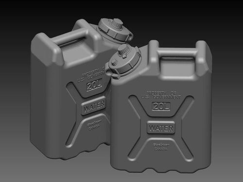 NEW! Legend LF7214 US Scepter 20L Water Can Set (40 pcs / 3D-Printed)