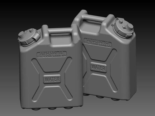 NEW! Legend LF7215 US 20L Water Can Set (40 pcs / 3D-Printed)
