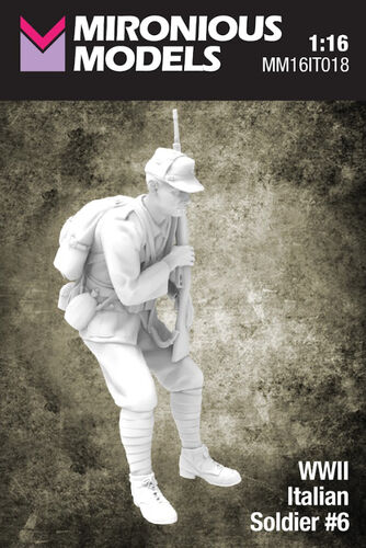 NEW! Mironious Models 16IT018 Italian WWII Soldier No.6 (1 Figure)