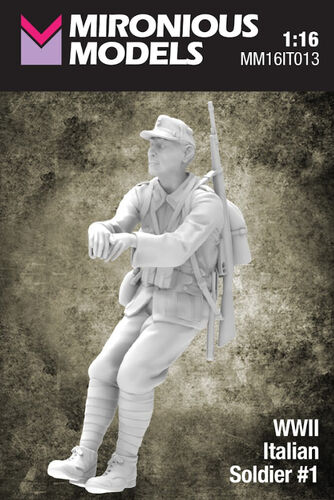 NEW! Mironious Models 16IT013 Italian WWII Soldier No.1 (1 Figure)