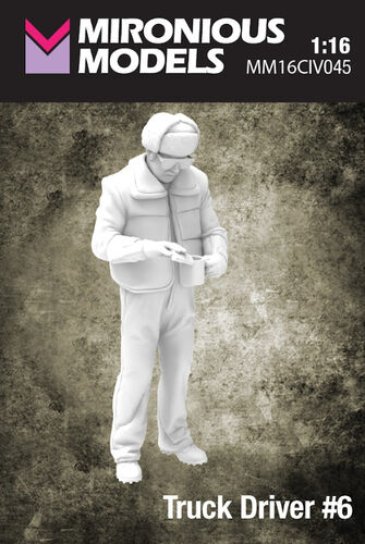 Mironious Models 16CIV045 Truck Driver No.6