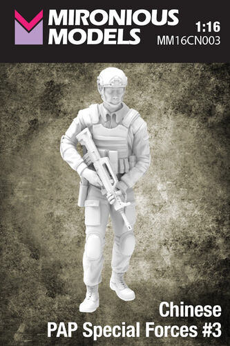 NEW! Mironious Models 16CN003 Chinese PAP Special Forces No.3 (1 Figure)
