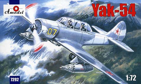 A-Model 07292 Yakovlev Yak-54 Soviet Aircraft