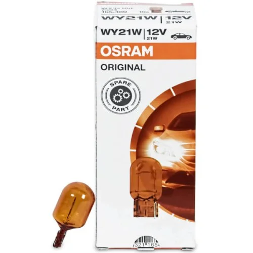 SIJALICA OSRAM 12V 21W WX3x16D UBODNA NARANDŽASTA