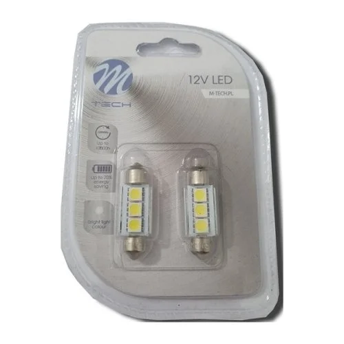 SIJALICE LED SULFIDNE 12V 36mm-CANBUS M-TECH.INTERIOR