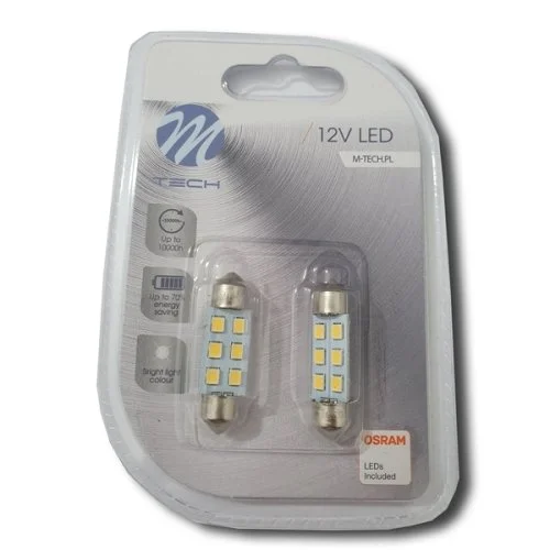 SIJALICE LED SULFIDNE 12V 36mm-CANBUS ,OSRAM LED M-TECH.INTERIOR