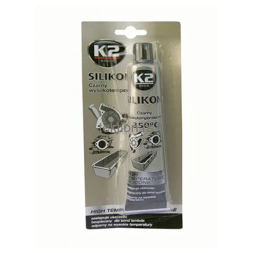 CRNI SILIKON SIL BLACK 85G K2