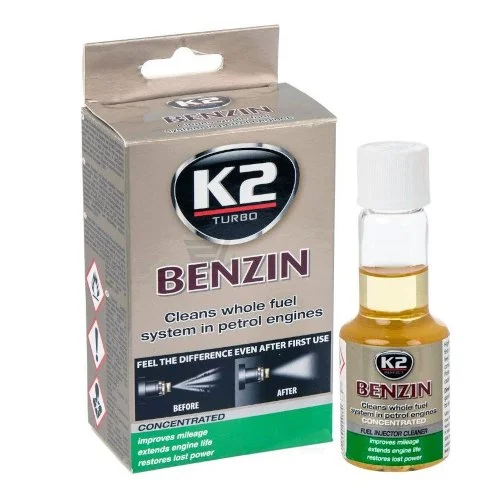 ČISTAČ BENZISKIH DIZNI BENZIN 50ML K2