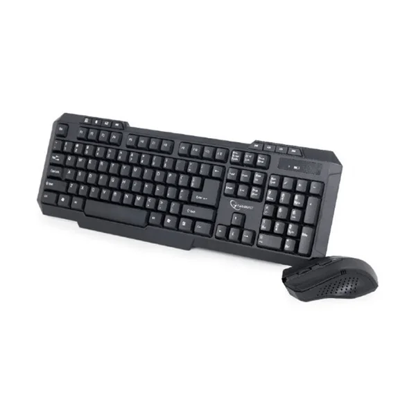 Wireless USB Gejmerska tastatura US + bezicni miš