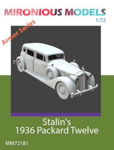 Mironious Models 72181 Stalin's 1936 Packard Twelve (3D-Printed)