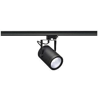 3-fazni Šinski sistemi - EURO SPOT LED DLMI 1100LM, CRNA, 14W, 4000K, 60° SA 3-FAZNIM ADAPTEROM