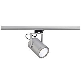 3-fazni Šinski sistemi - EURO SPOT LED DLMI 1100LM, SREBRNE SIVA, 14W, 4000K, 60° SA 3-FAZNIM ADAPTEROM