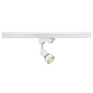 3-fazni Šinski sistemi - PURI SPOT-SET, BELA, GU10, UKLJ. PHILIPS 6W LED 3000K 40° I 3-FAZNI ADAPTER