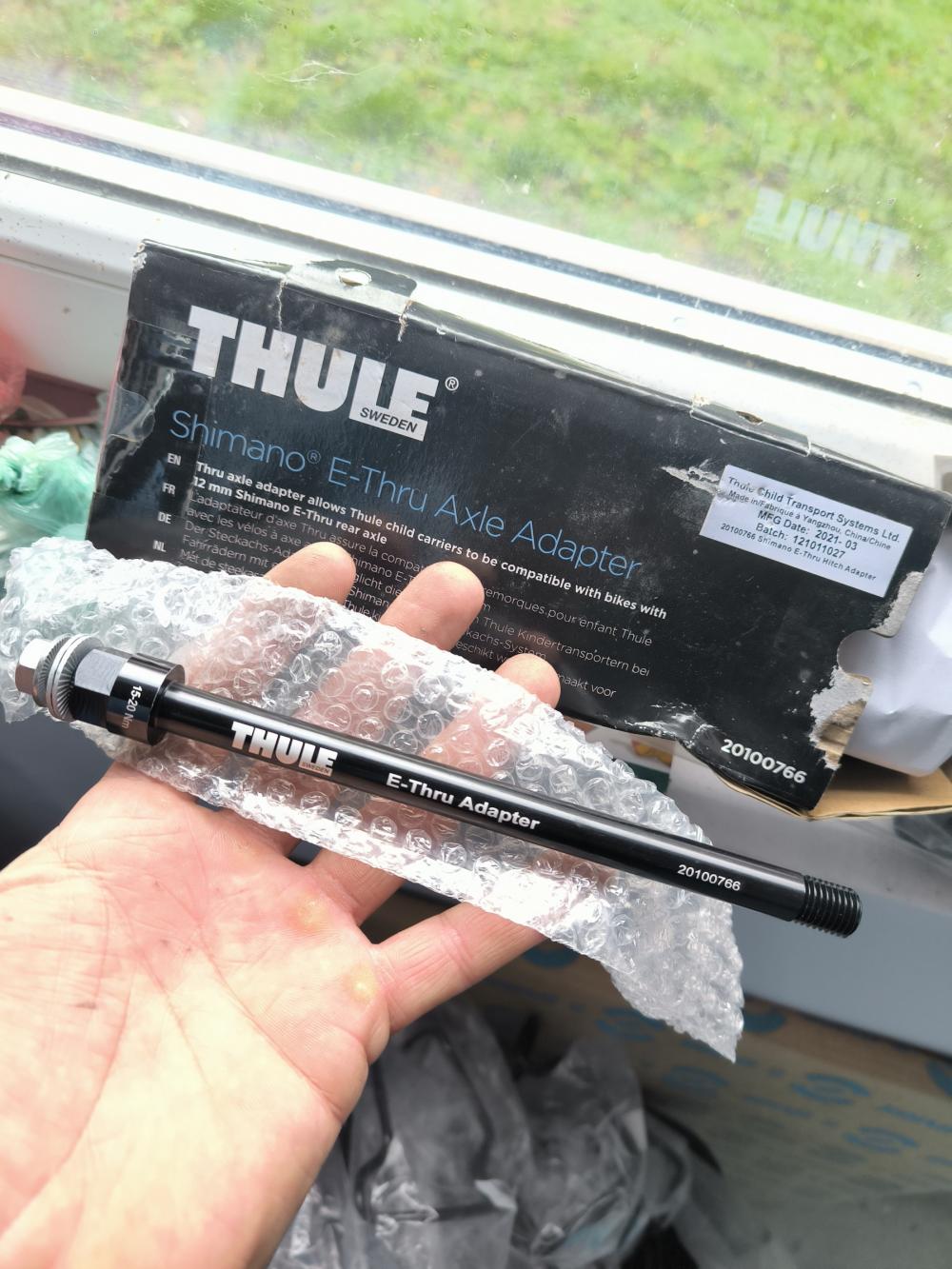 Thule Shimano E true axel adapter Novo