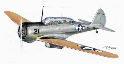Planet Models 107 Curtiss Cw-22/SNC-1 Falcon