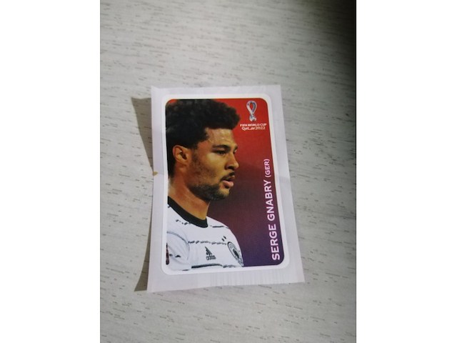 Panini FIFA 2022 Qatar Coca Cola - C2 Serge Gnabry