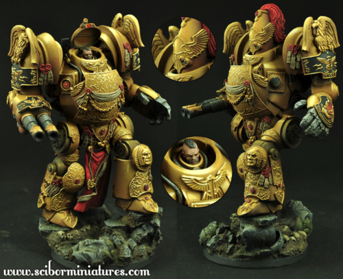 Scibor Monstrous Miniatures 28SF0092 SF Roman Gladiator Mech Suit