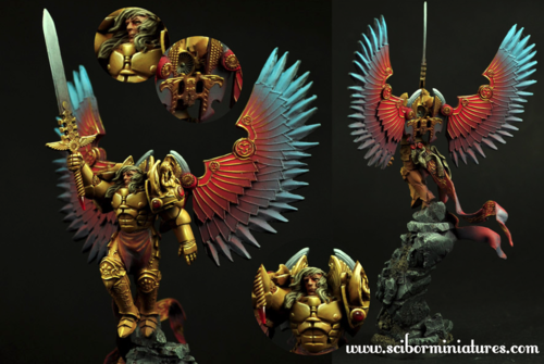 Scibor Monstrous Miniatures 28SF0098 SF Archangel #2