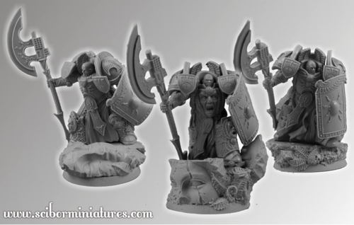 Scibor Monstrous Miniatures 28SF0105 SF Roman Pretorian Guards Set 3