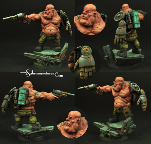 Scibor Monstrous Miniatures 28SF0107 SF Ogre