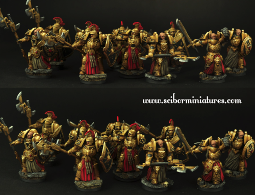 Scibor Monstrous Miniatures 28SF0118 SF Roman Legionaries 10 figures set 10