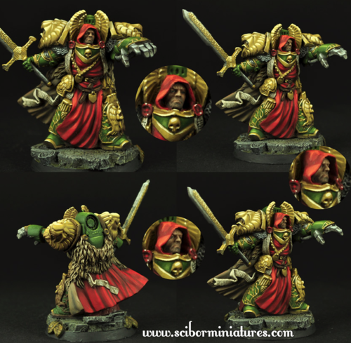 Scibor Monstrous Miniatures 28SF0122 Lion SF Knight #4