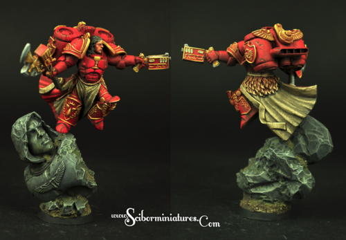 Scibor Monstrous Miniatures 28SF0076 Graal SF Knight Jetpack #1