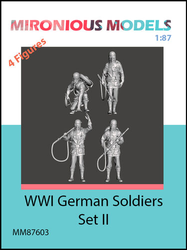 Mironious Models 87603 WWI German Soldiers Set II