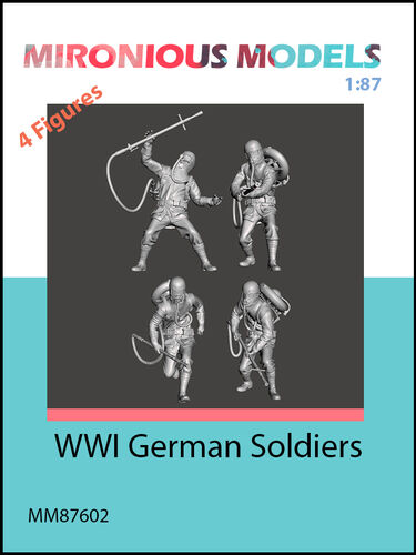 Mironious Models 87602 WWI German Soldiers