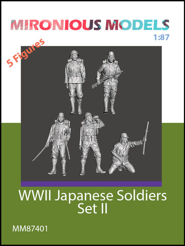 Mironious Models 87401 WWII Japanese Soldiers Set II