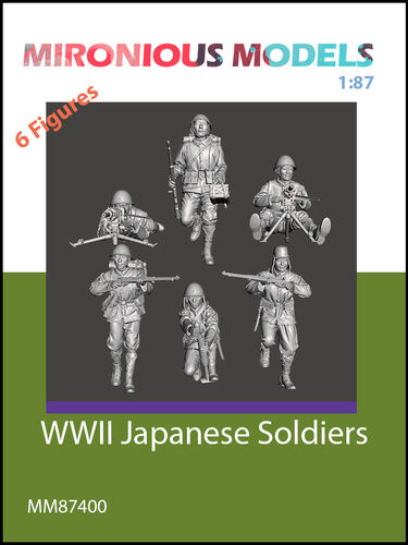 Mironious Models 87400 WWII Japanese Soldiers
