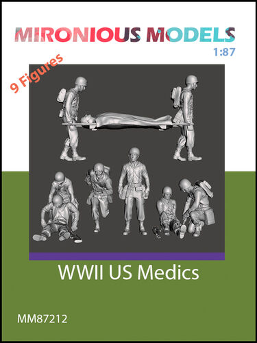 Mironious Models 87212 WWII US Medics