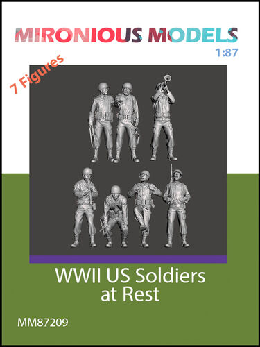 Mironious Models 87209 WWII US Soldiers at Rest