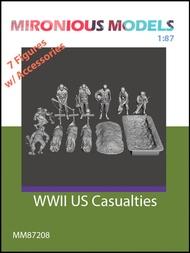 Mironious Models 87208 WWII US Casualties